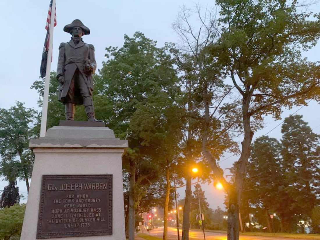 Warren statue dedicated in 1910 by DAR | News, Sports, Jobs - Times ...